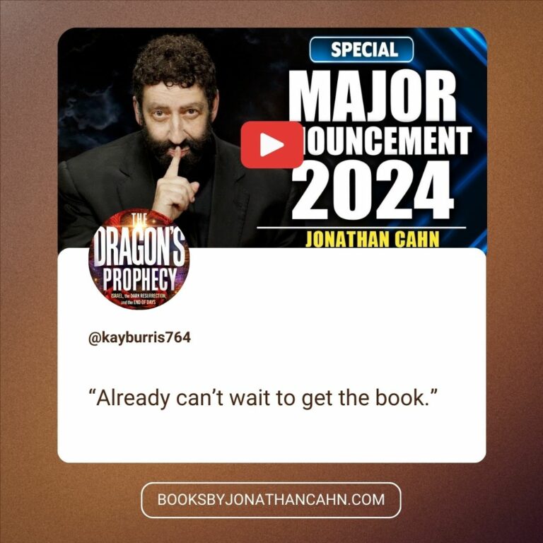 The Dragon’s Prophecy - Books by Jonathan Cahn